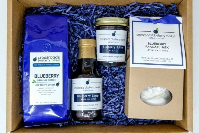 Blueberry Gift Boxes | Crossroads Blueberry Market